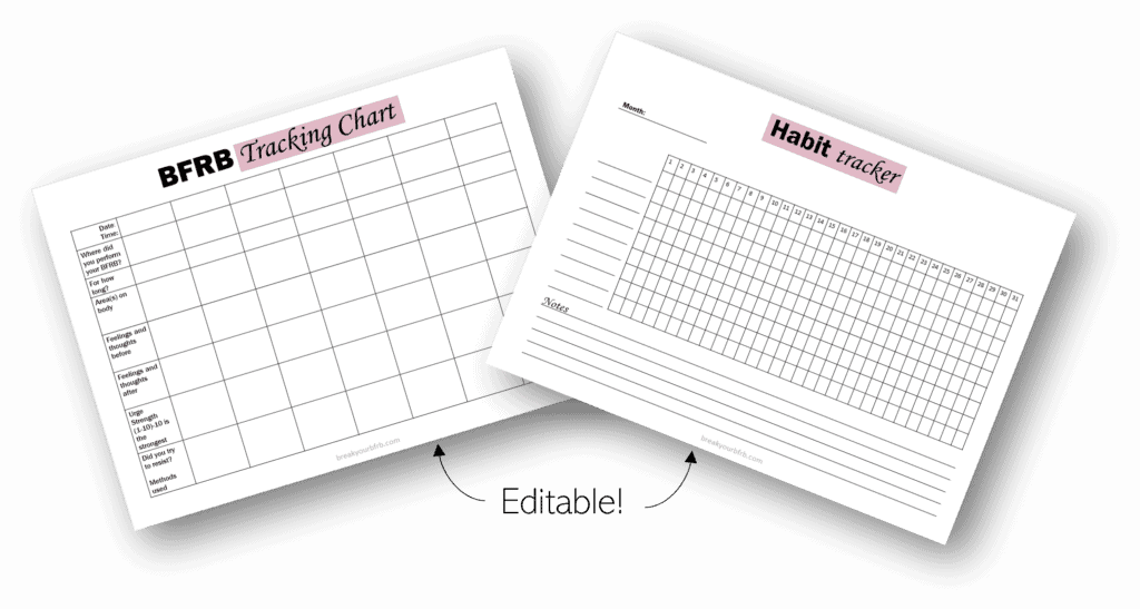 How to Track Your Body-Focused Repetitive Behavior(Trichotillomania ...